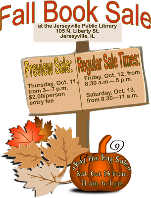 Fall Book Sale — Jerseyville Public Library